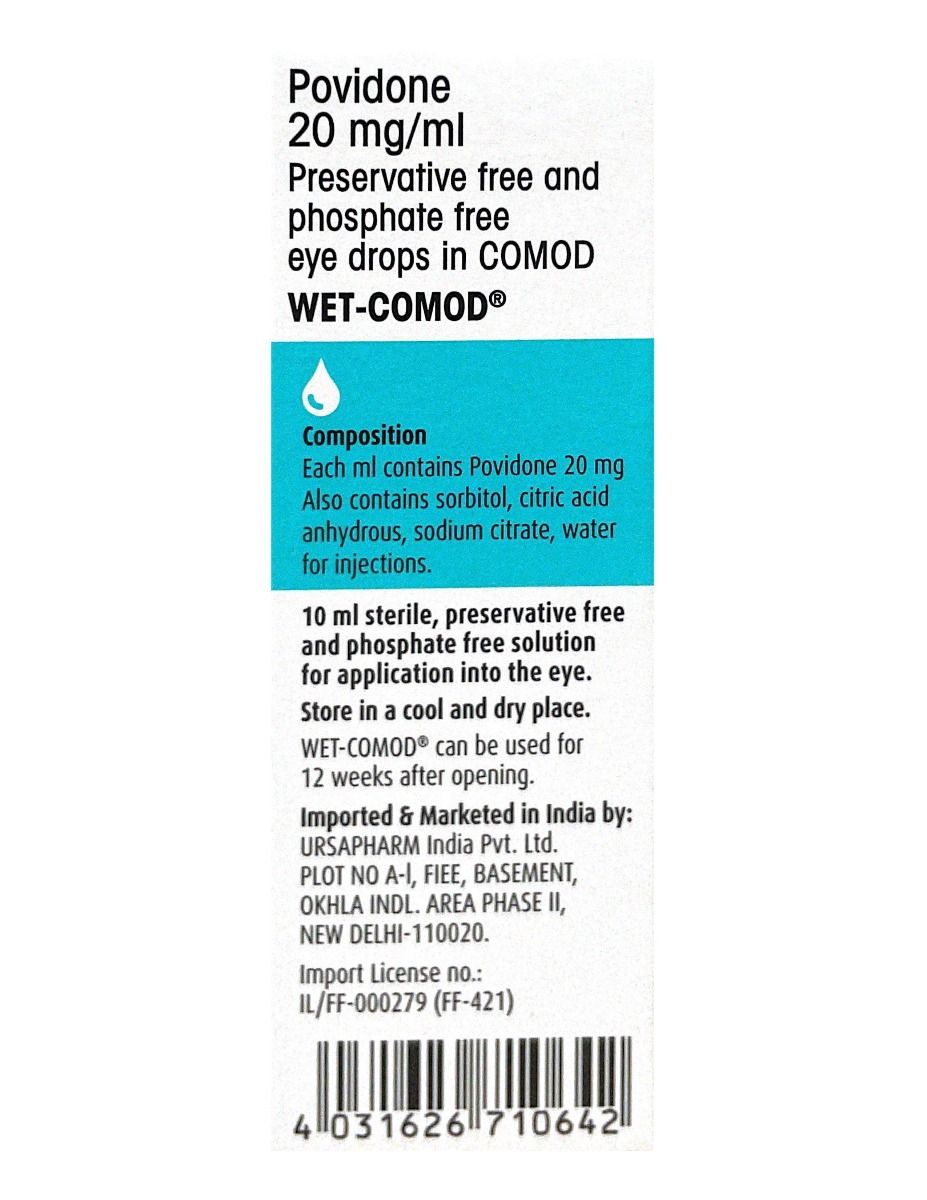 Wet-Comod Drops 10 ml Price, Uses, Side Effects, Composition - Apollo ...