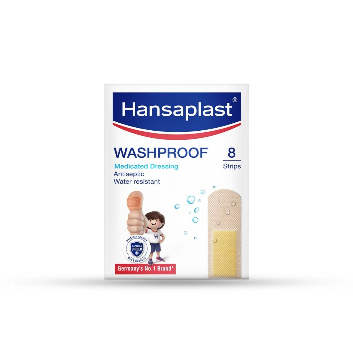 Hansaplast Washproof Strips, 8 Count Price, Uses, Side Effects ...