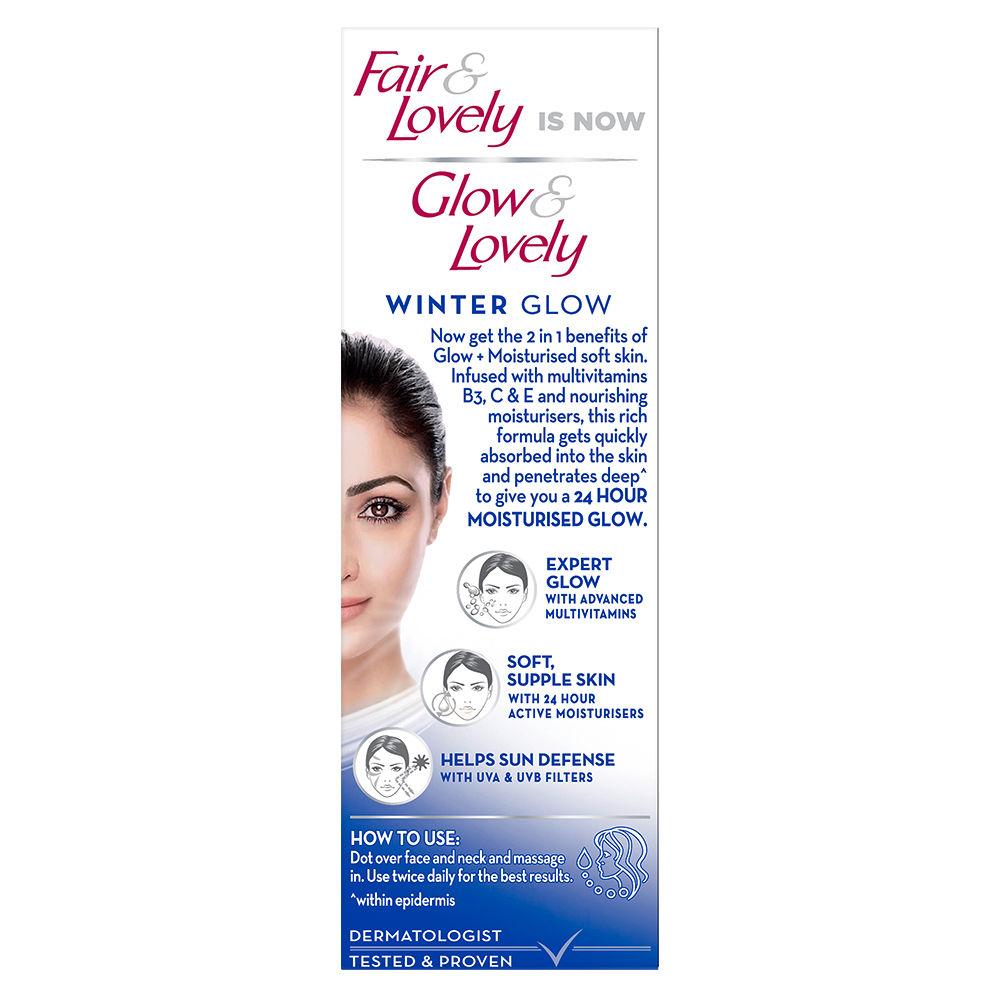 Fair & Lovely Winter Glow Face Cream, 50 gm Price, Uses, Side Effects ...