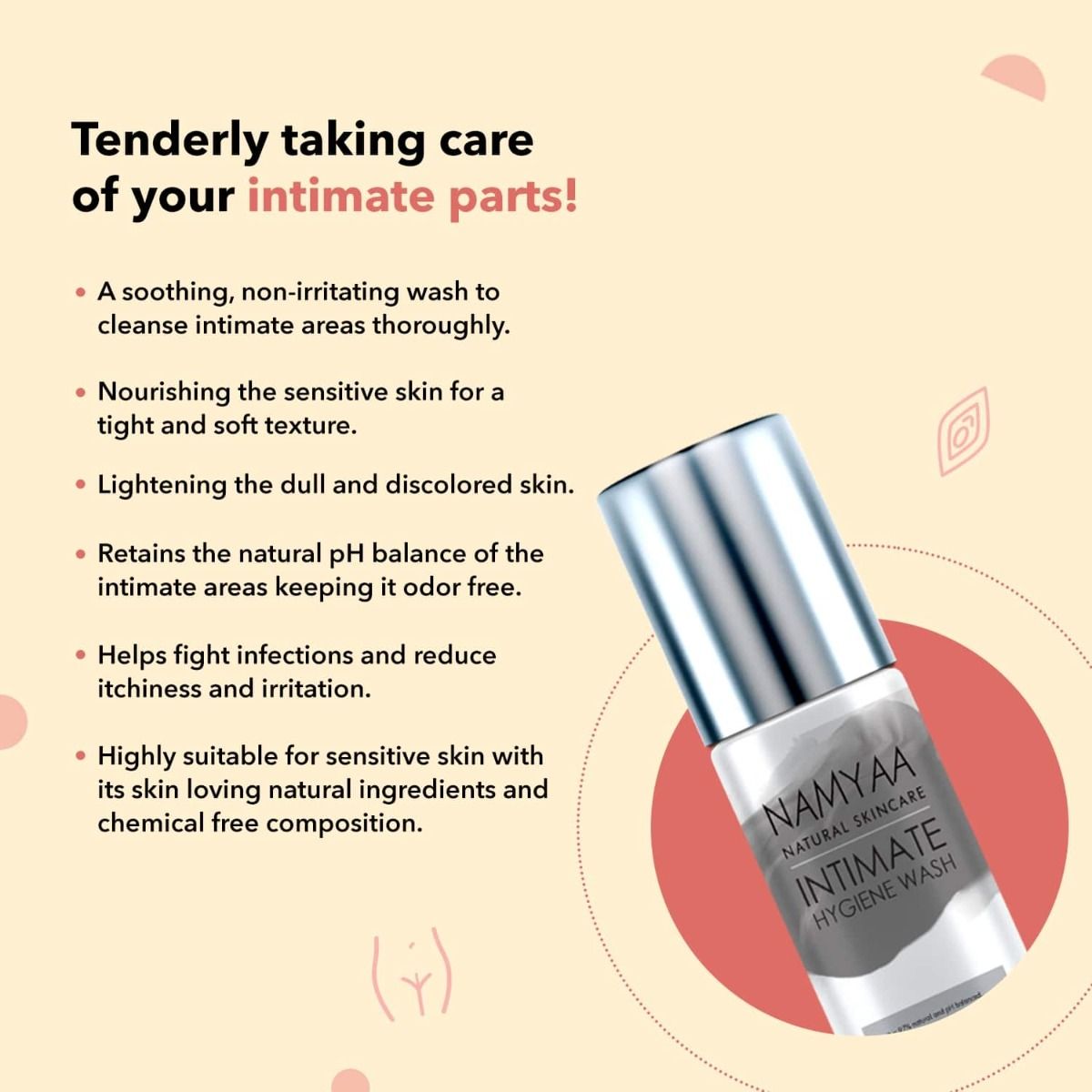 Namyaa Intimate Hygiene Wash, 100 ml Price, Uses, Side Effects ...