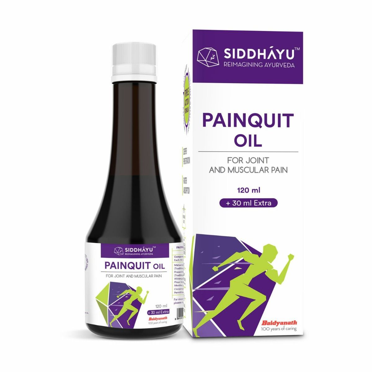 Siddhayu Painquit Oil, 150 ml Price, Uses, Side Effects, Composition ...