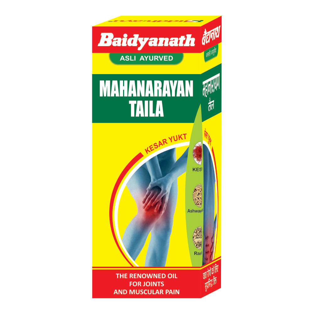 Baidyanath (Nagpur) Mahanarayan Taila, 100 ml Price, Uses, Side Effects ...