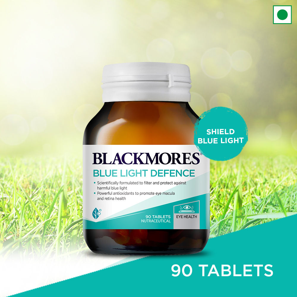 Blackmores Blue Light Defence for Eye Health, 90 Tablets Price, Uses ...