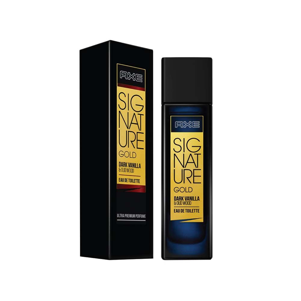 Axe Signature Gold Dark Vanilla & Oud Wood Perfume Eau de Toilette for ...