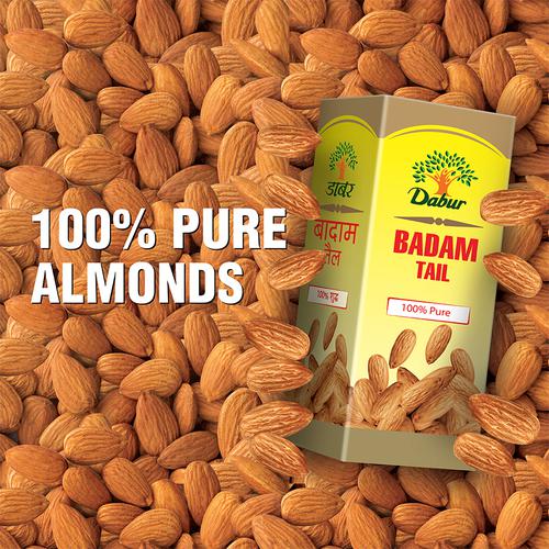 Dabur Badam Tail, 25 ml Price, Uses, Side Effects, Composition - Apollo ...