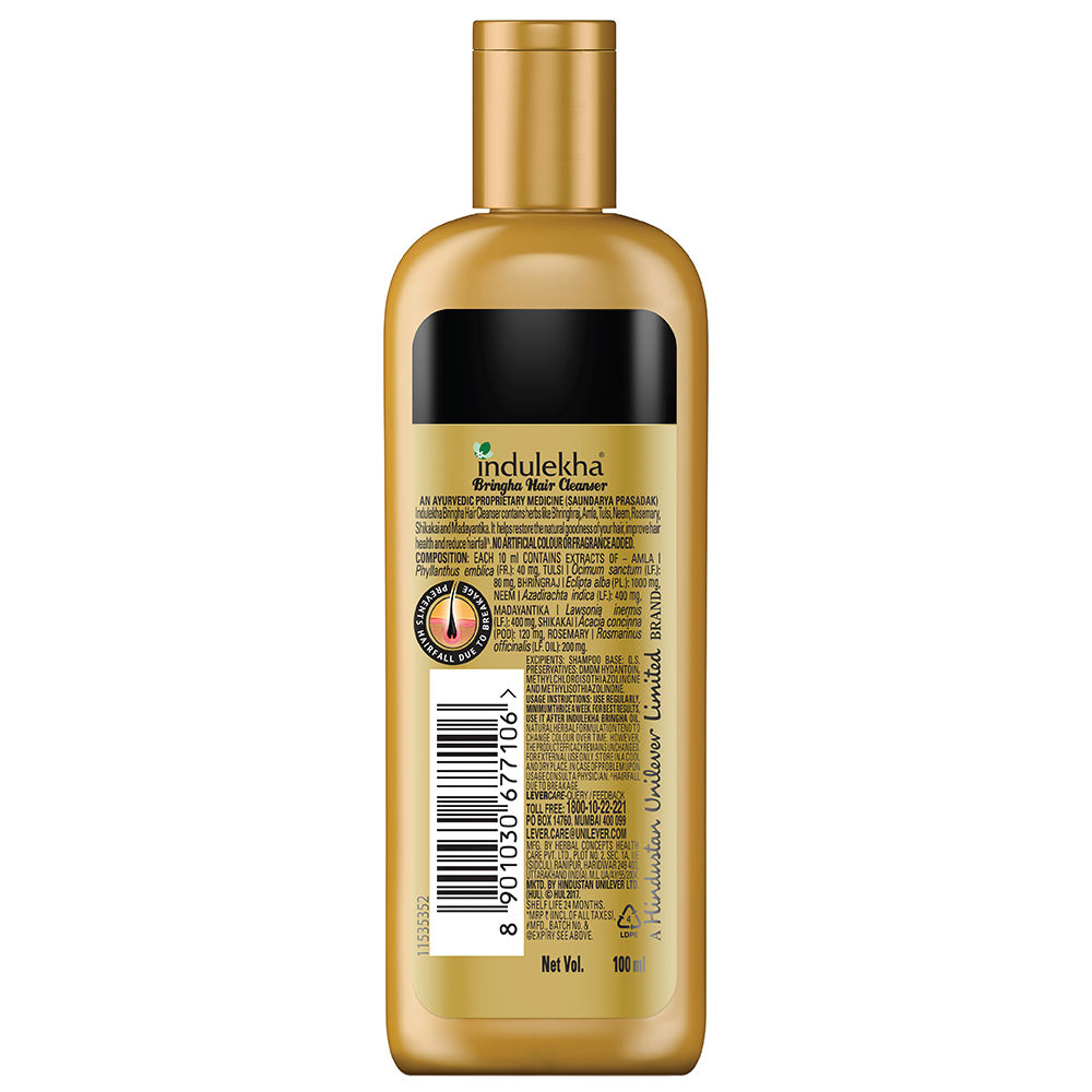 Indulekha Bringha Hair Cleanser, 100ml Price, Uses, Side Effects ...