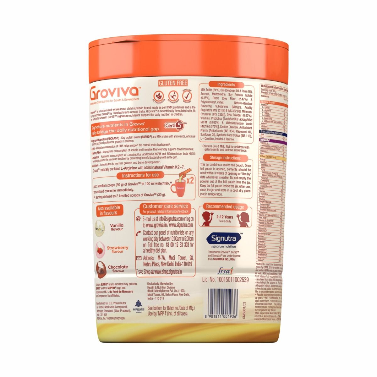 Groviva Mango Flavour Powder 400 gm Price, Uses, Side Effects ...