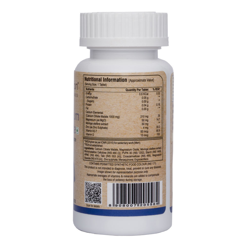 Pure Nutrition Ultra Calcium Citrate 1250 mg, 90 Tablets Price, Uses ...