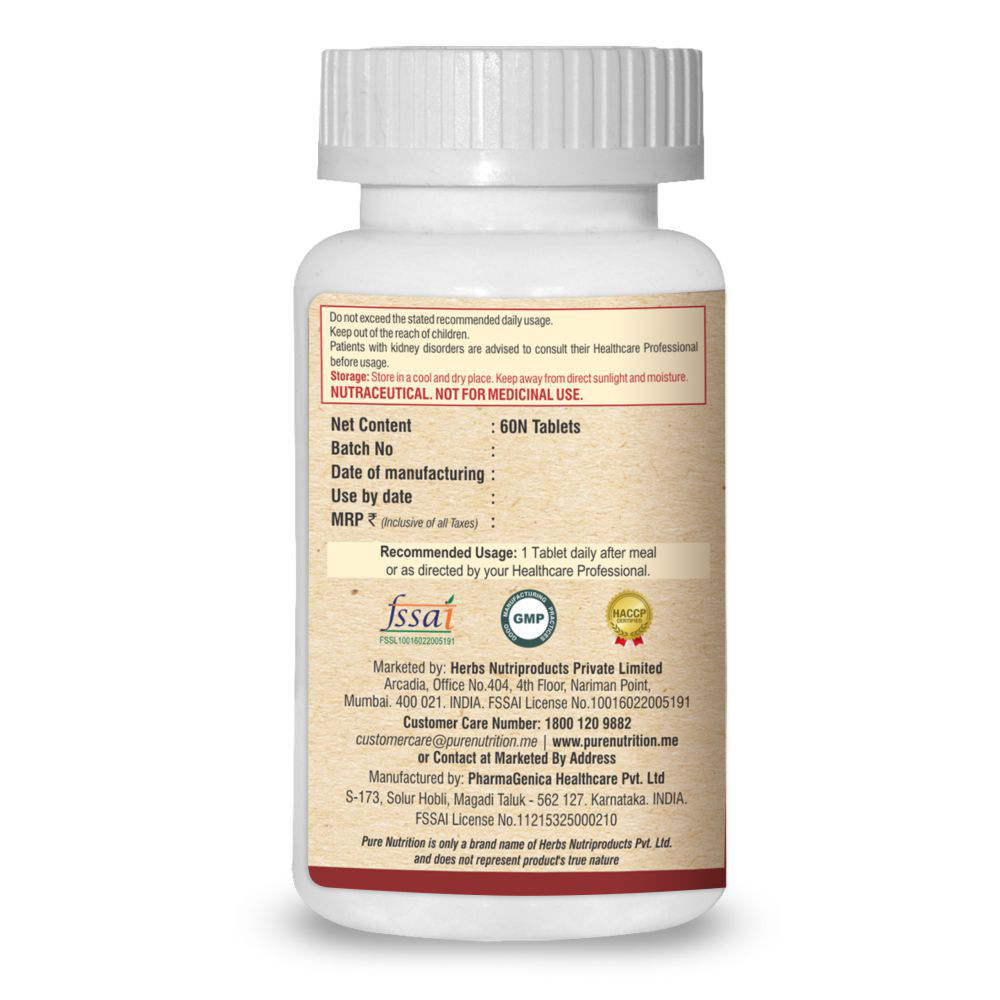 Pure Nutrition Men's Multi Vitamin, 60 Tablets Price, Uses, Side ...
