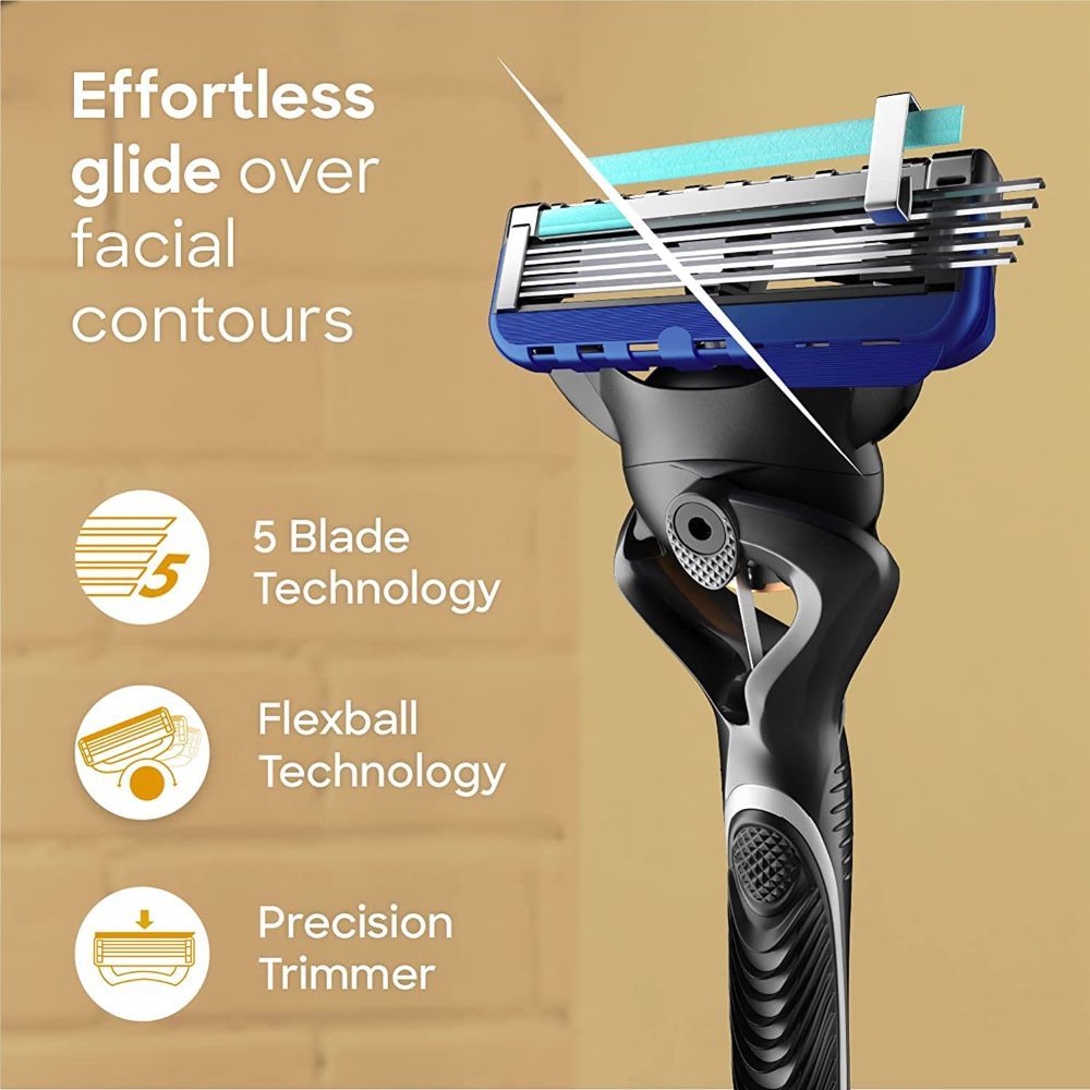 Gillette Fusion 5 Power Razor, 1 Count Price, Uses, Side Effects ...