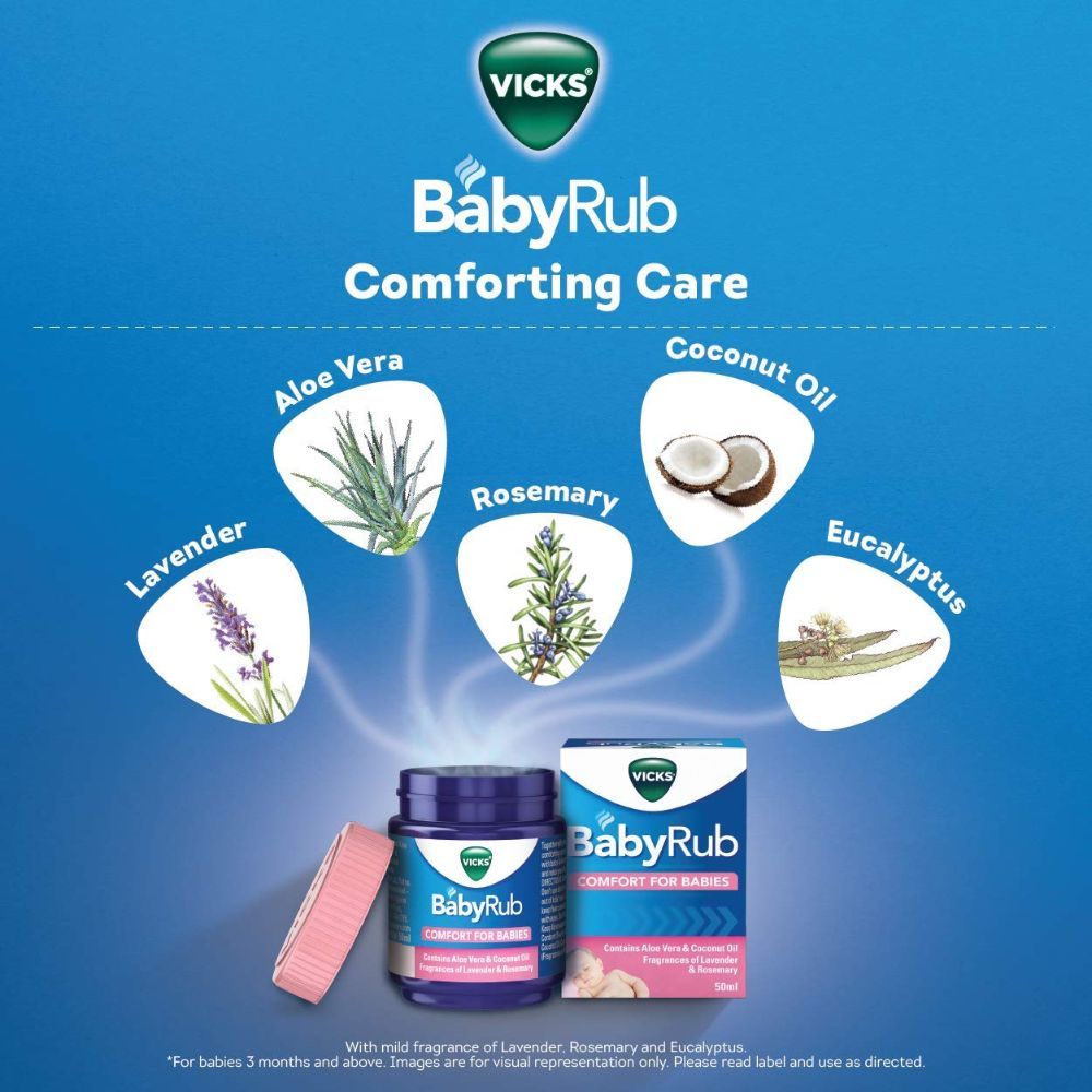 Vicks Baby Rub Balm, 25 ml Price, Uses, Side Effects, Composition ...