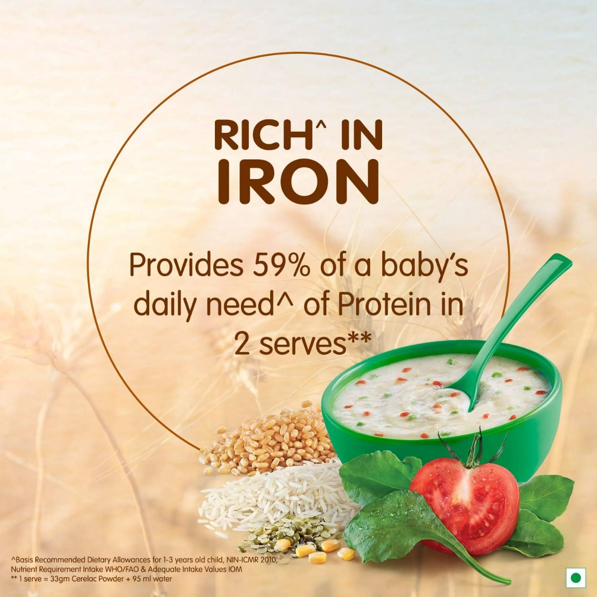 Nestle Cerelac Multigrain Dal Veg Baby Cereal, 12 to 24 months, 300 gm ...