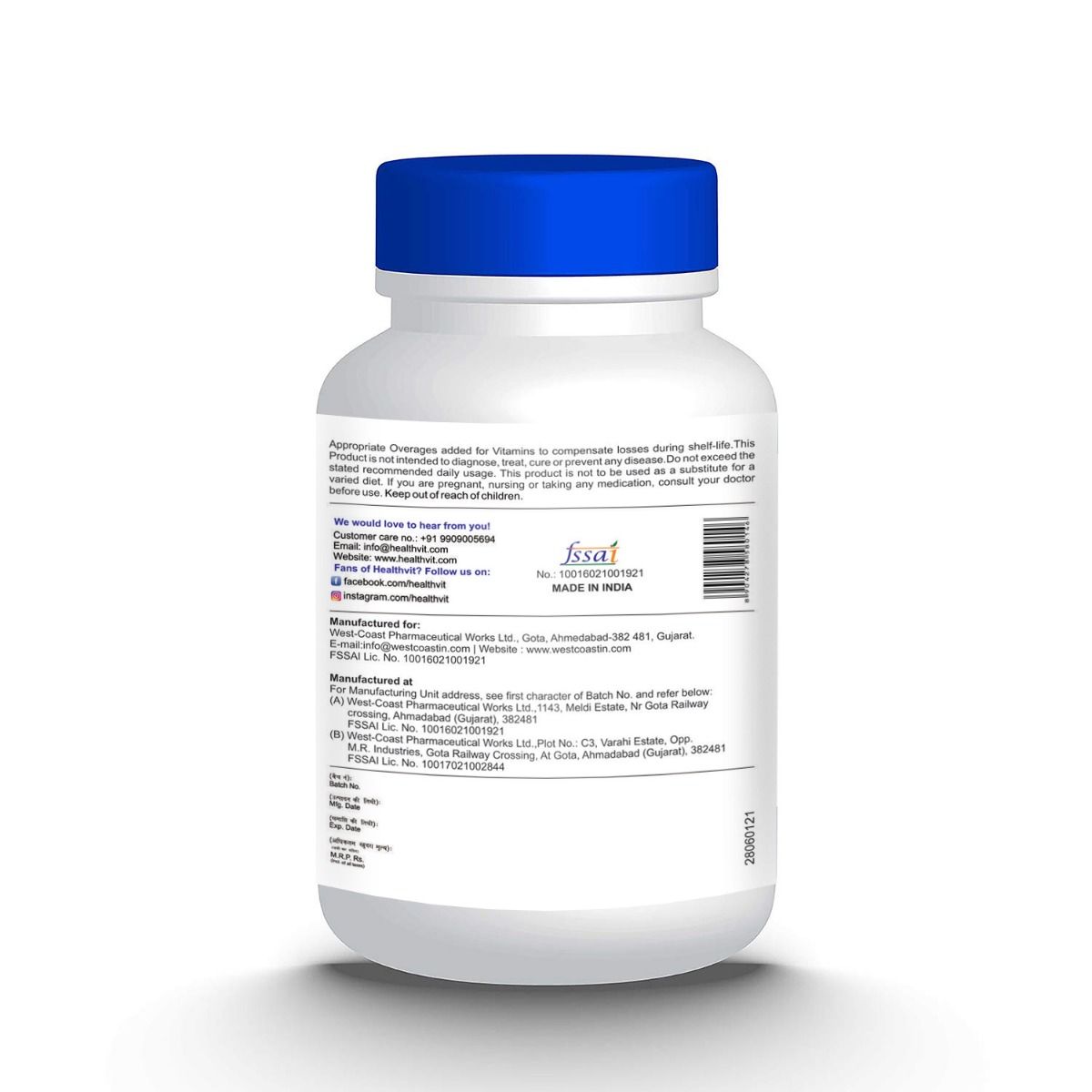 Healthvit Calvitan-D, 60 Tablets (Pack of 2) Price, Uses, Side Effects ...