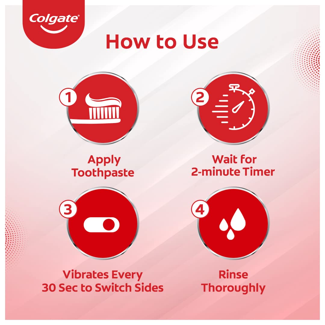 Colgate Proclinical 150 Battery Sonic Electric Toothbrush, 1 Count ...