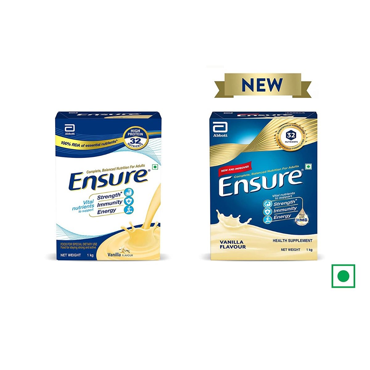 Ensure Vanilla Flavour Powder, 1 Kg Refill Pack Price, Uses, Side ...