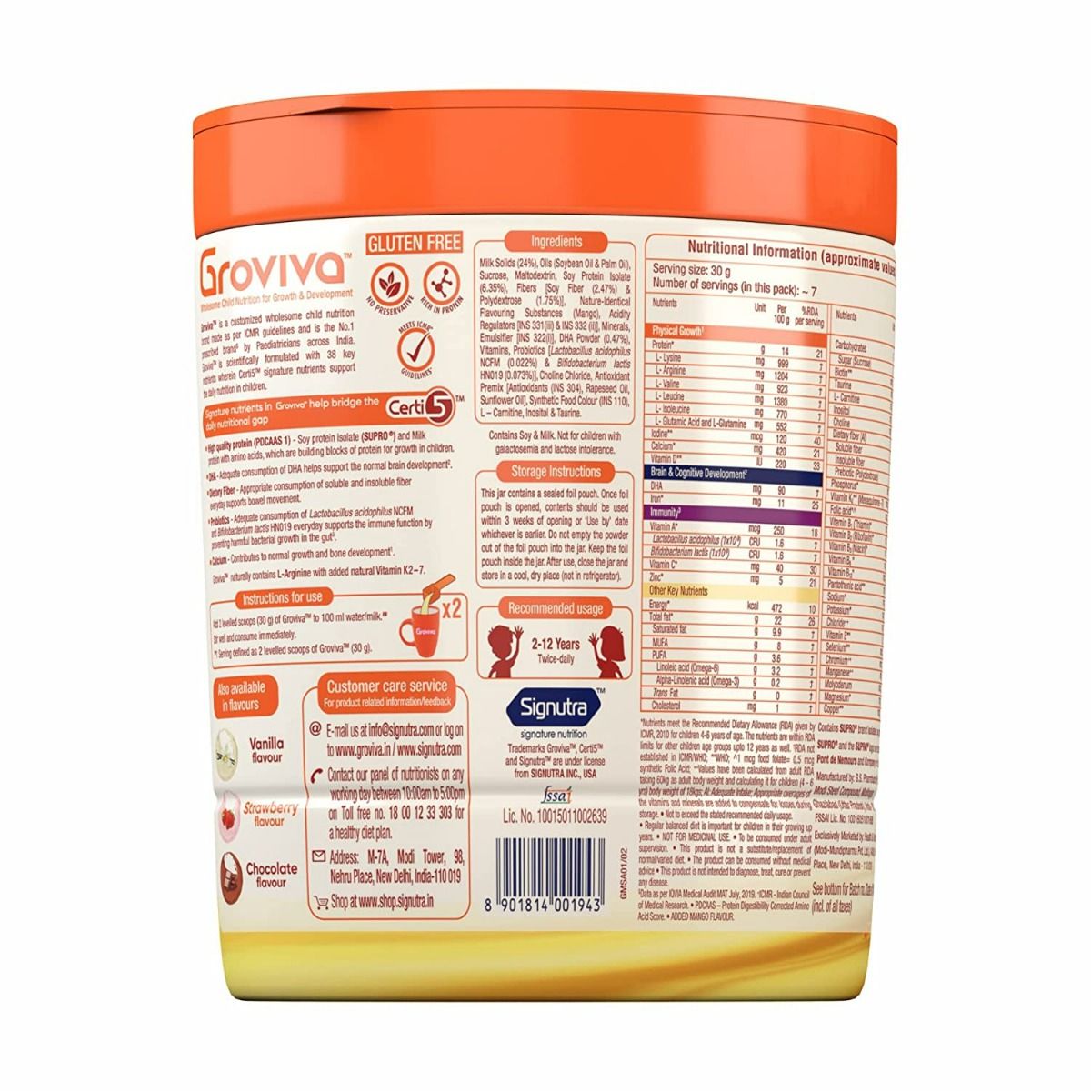 Groviva Mango Powder 200 mg Price, Uses, Side Effects, Composition ...