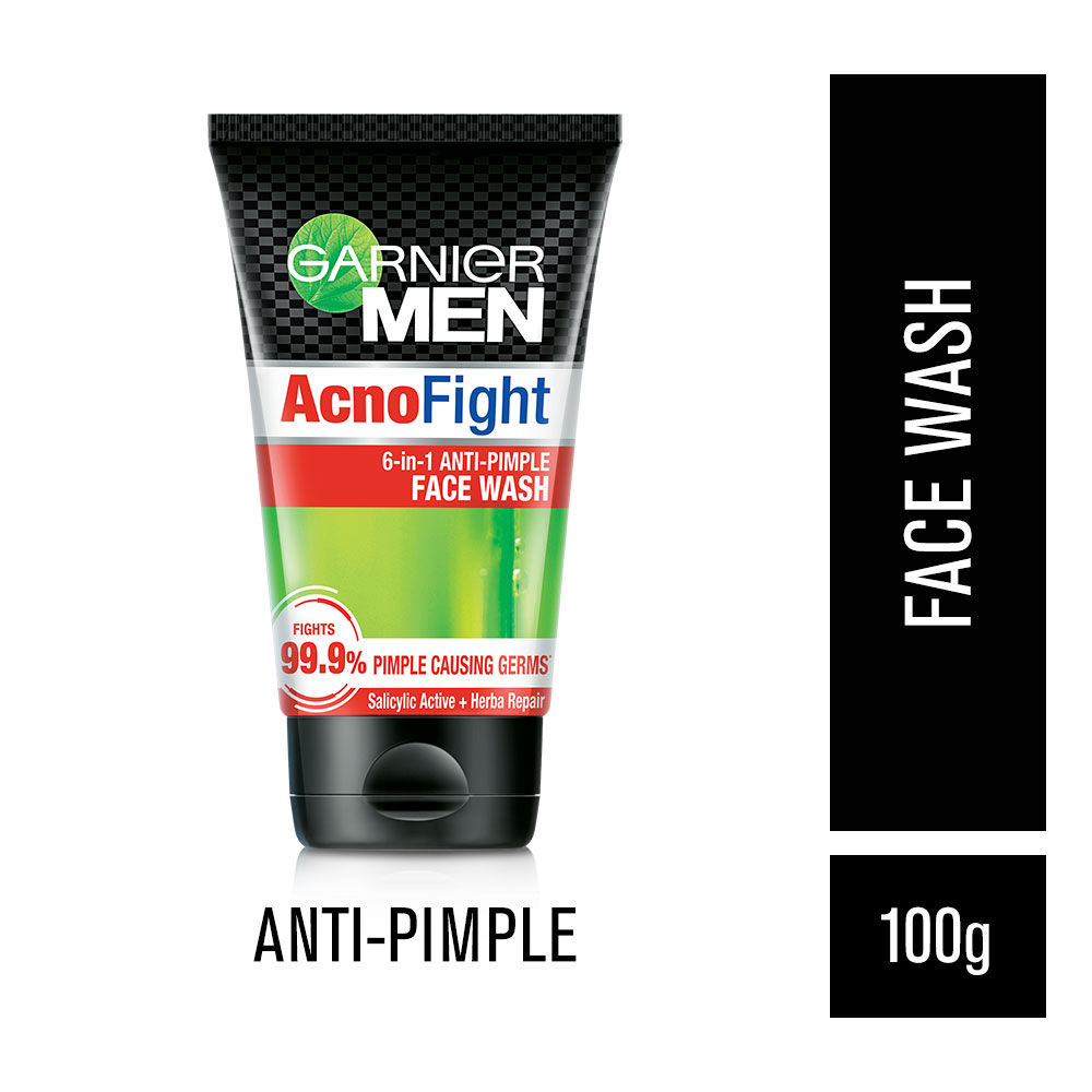 Garnier Men Acno Fight Anti-Pimple Facewash, 100gm Price, Uses, Side ...