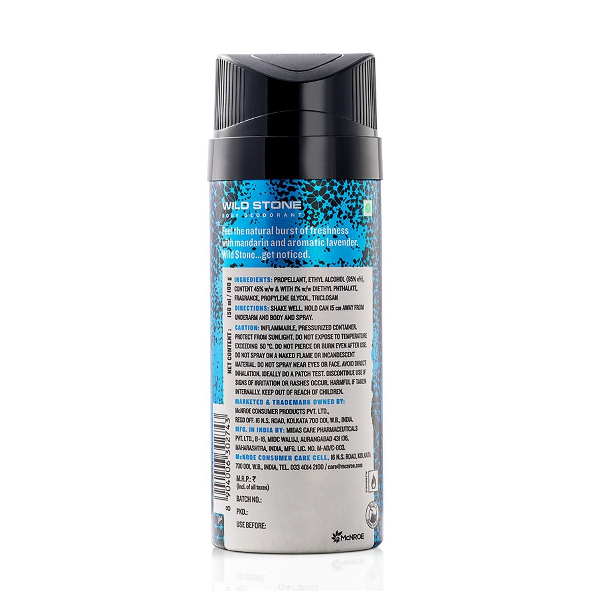 Wild Stone Hydra Energy Deodorant, 150 ml Price, Uses, Side Effects ...
