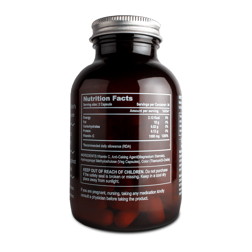 The Vitamin Company Vitamin-C, 60 Capsules Price, Uses, Side Effects ...