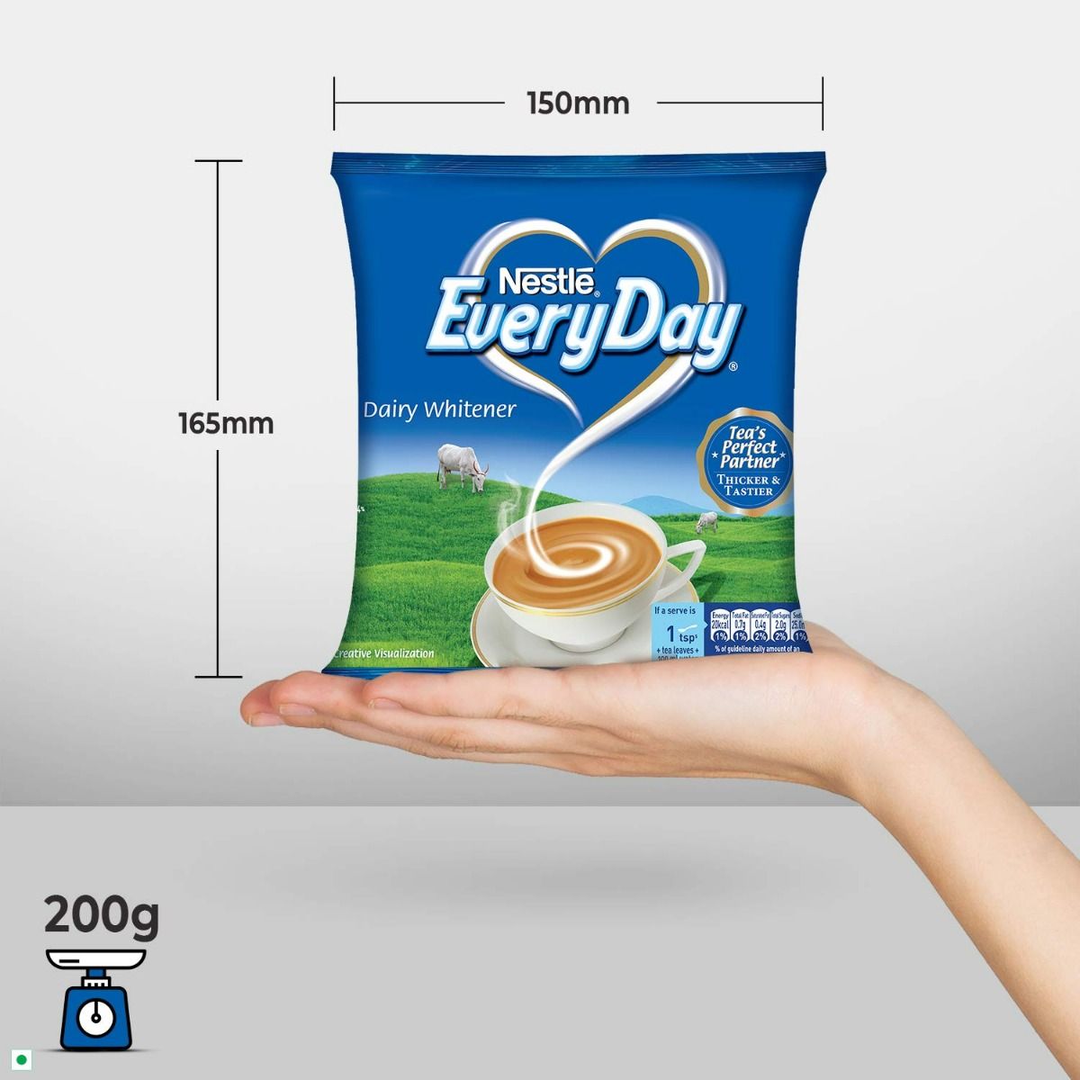 Nestle Everyday Dairy Whitener, 200 gm Refill Pack Price, Uses, Side ...