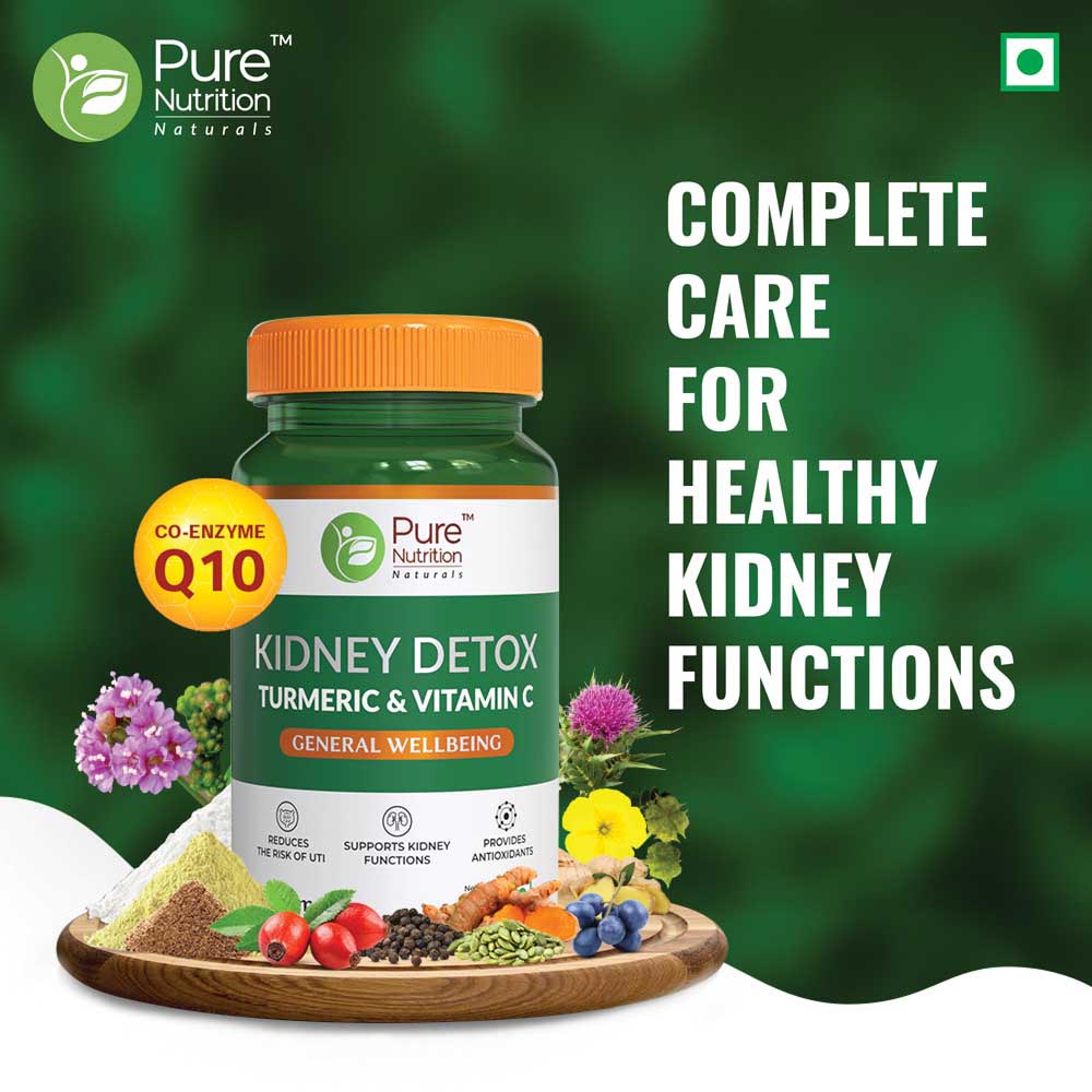 Pure Nutrition Kidney Detox, 60 Capsules Price, Uses, Side Effects ...