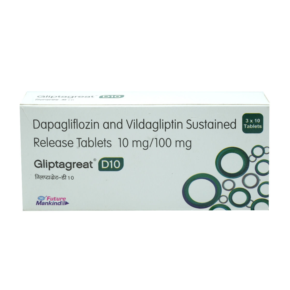 Gliptagreat D10 Tablet 10's Price, Uses, Side Effects, Composition ...