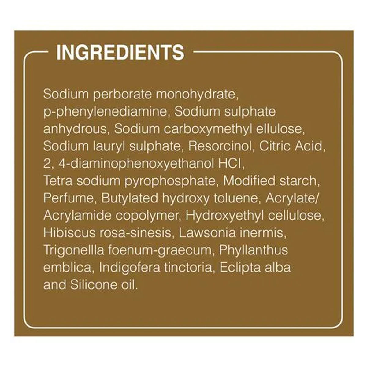 Indica Hair Dye With Amla & Henna Natural Black, 5 gm Price, Uses, Side ...