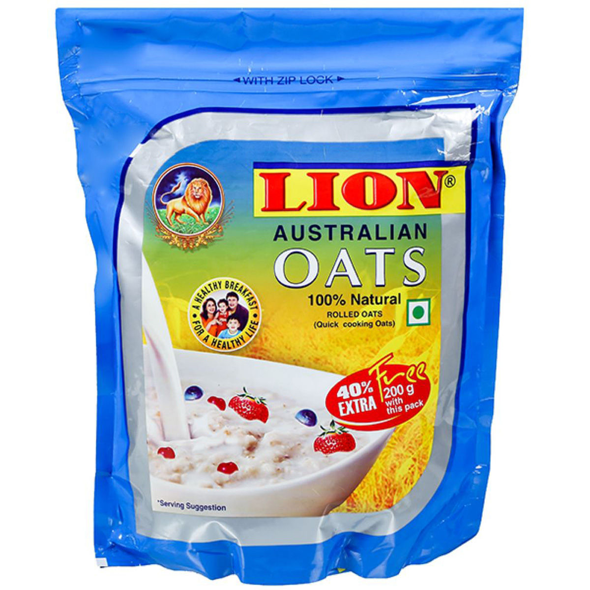 Lion Oats, 500 gm Price, Uses, Side Effects, Composition - Apollo Pharmacy