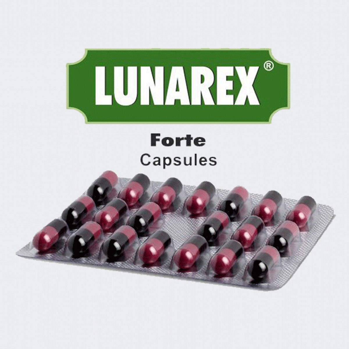 Lunarex Forte, 20 Capsules Price, Uses, Side Effects, Composition ...