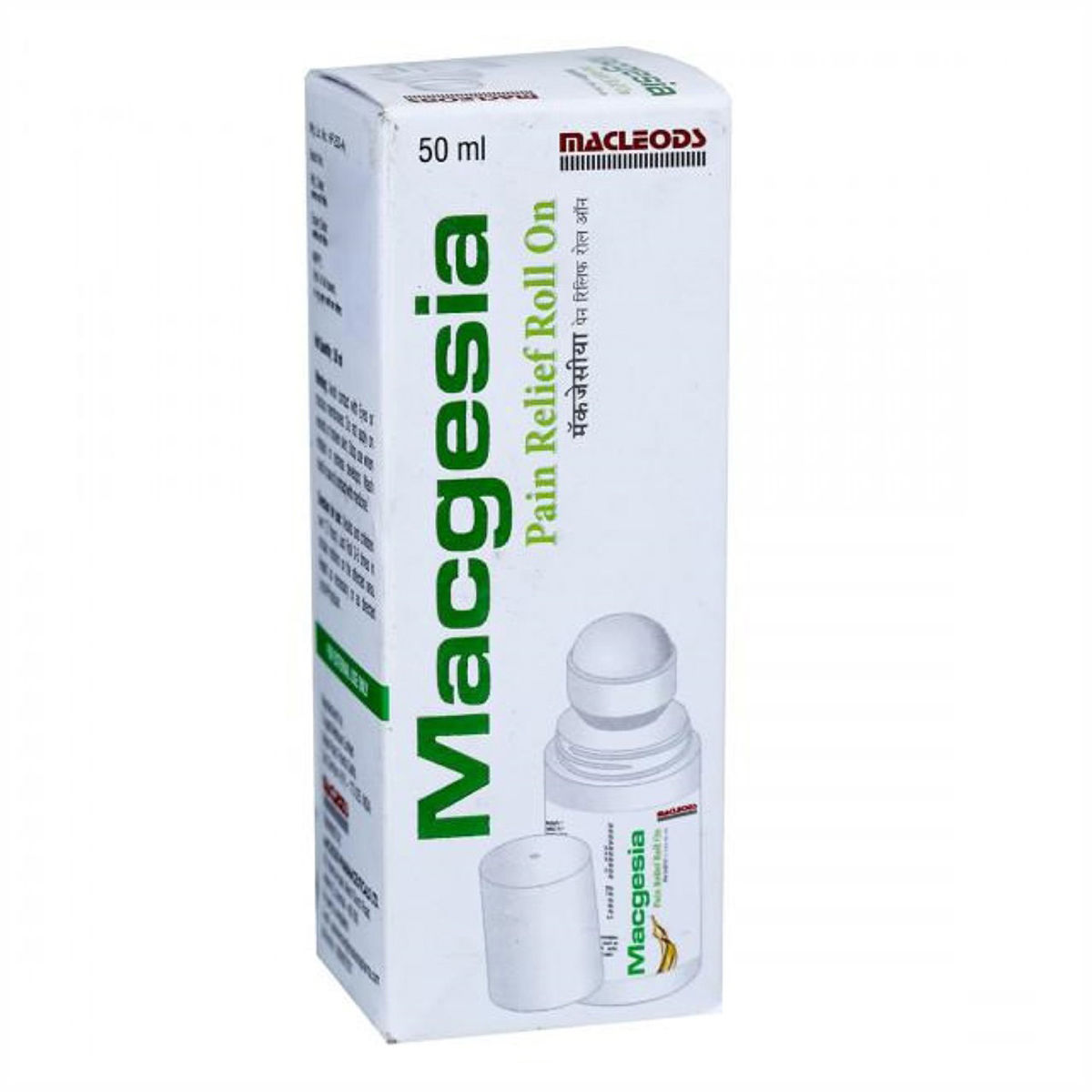 Macgesia Pain Relief Roll On, 50 ml Price, Uses, Side Effects ...