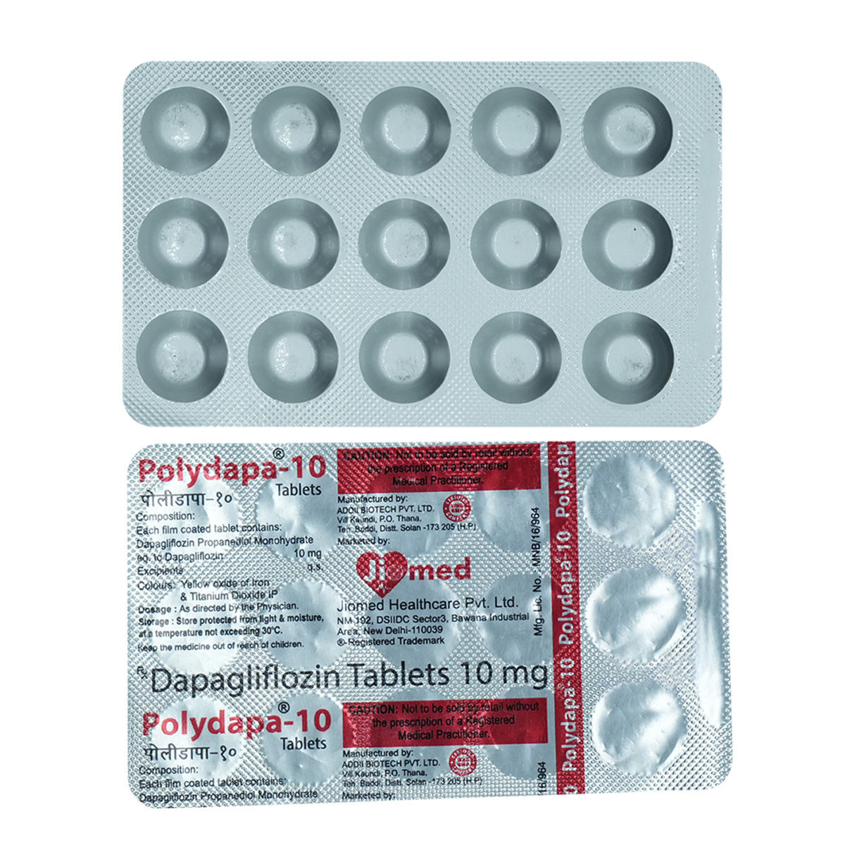 Polydapa-10 Tab 15'S Price, Uses, Side Effects, Composition - Apollo ...