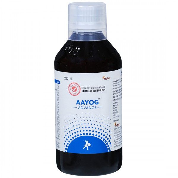 Aayog Advance Syrup, 200 ml Price, Uses, Side Effects, Composition ...