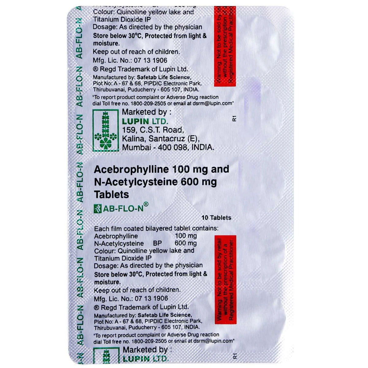 AB-Flo-N Tablet 10's Price, Uses, Side Effects, Composition - Apollo ...