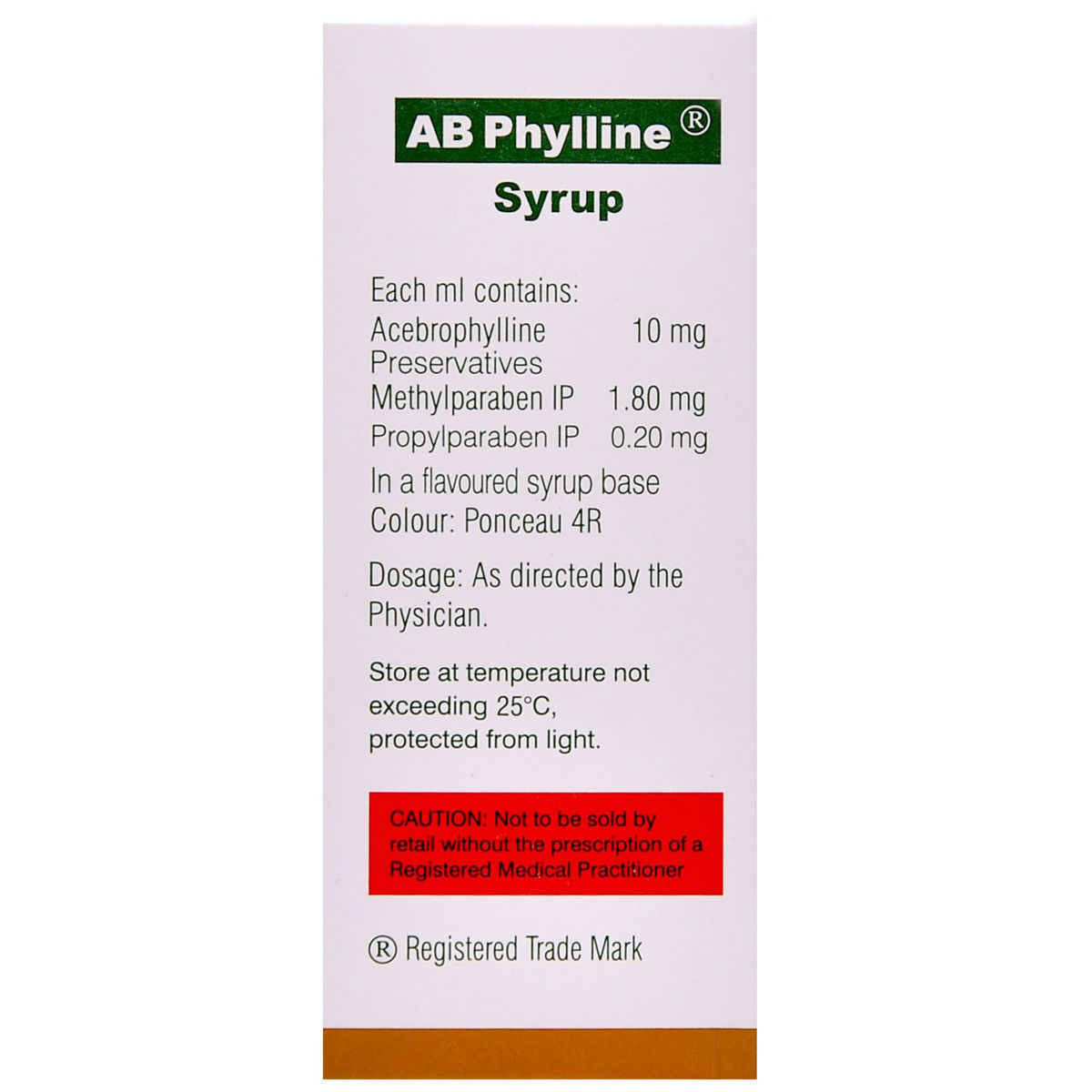 AB Phylline Syrup 100 ml Price, Uses, Side Effects, Composition ...