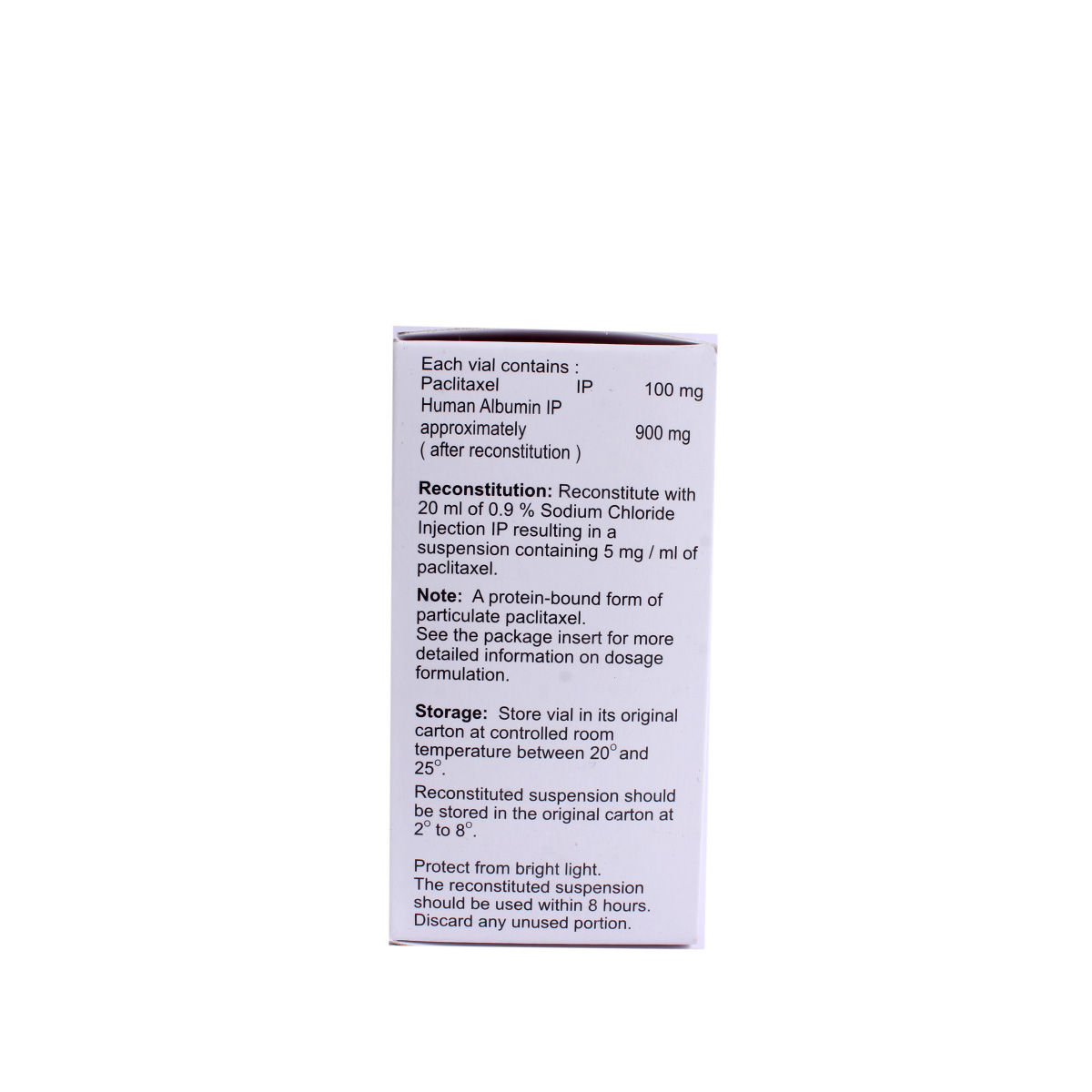 Ab-Pacli 100Mg Injection Price, Uses, Side Effects, Composition ...