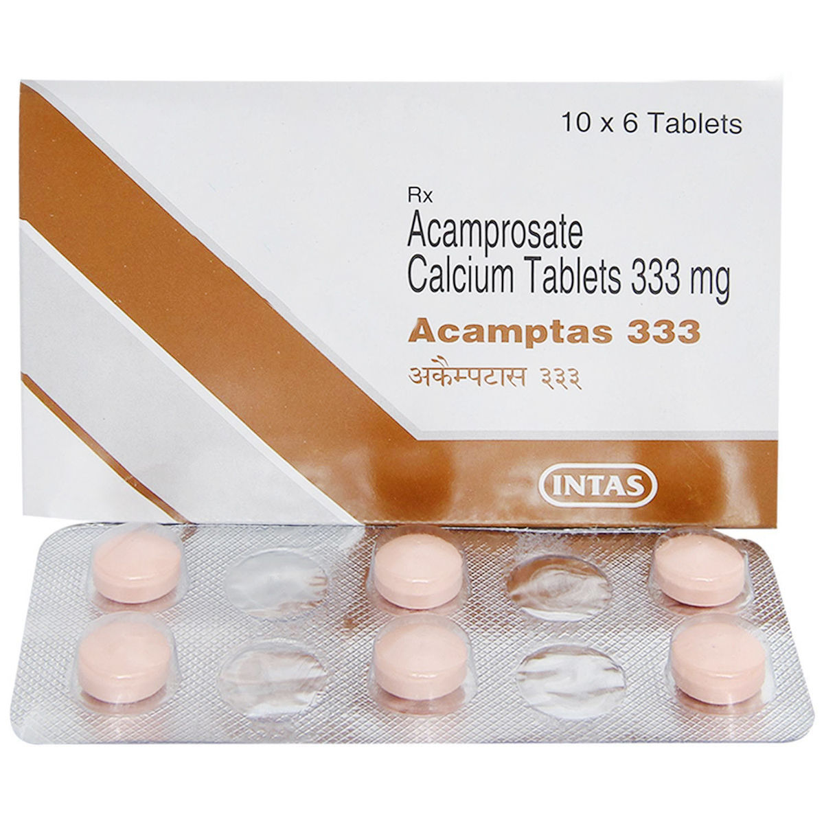 Acamptas 333 Tablet 6's Price, Uses, Side Effects, Composition - Apollo ...