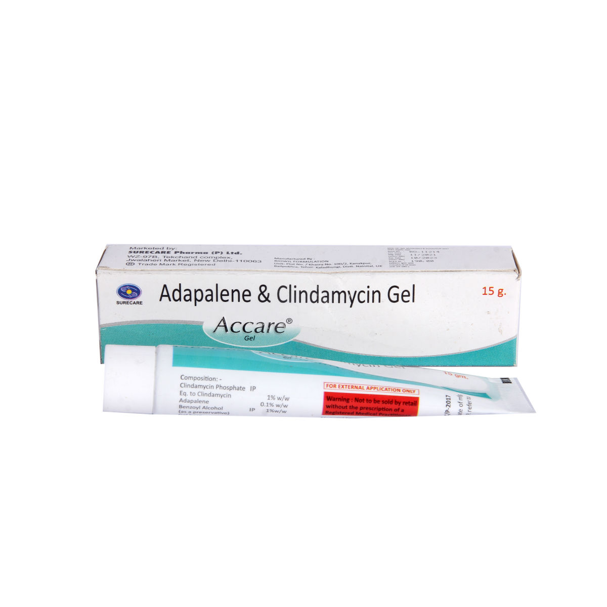 Accare Gel 15gm Price, Uses, Side Effects, Composition - Apollo Pharmacy
