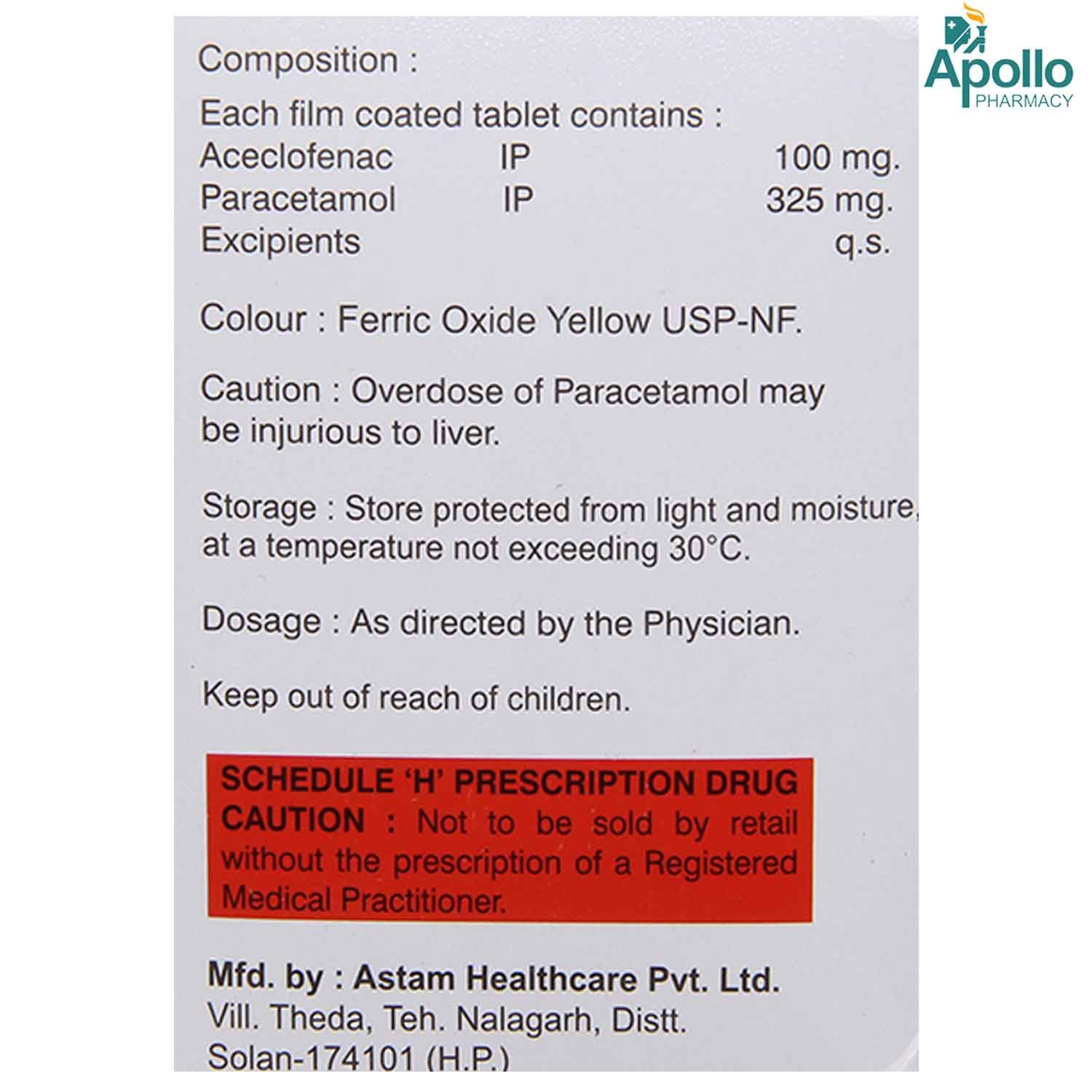 ACCIP TABLET 10'S Price, Uses, Side Effects, Composition - Apollo Pharmacy