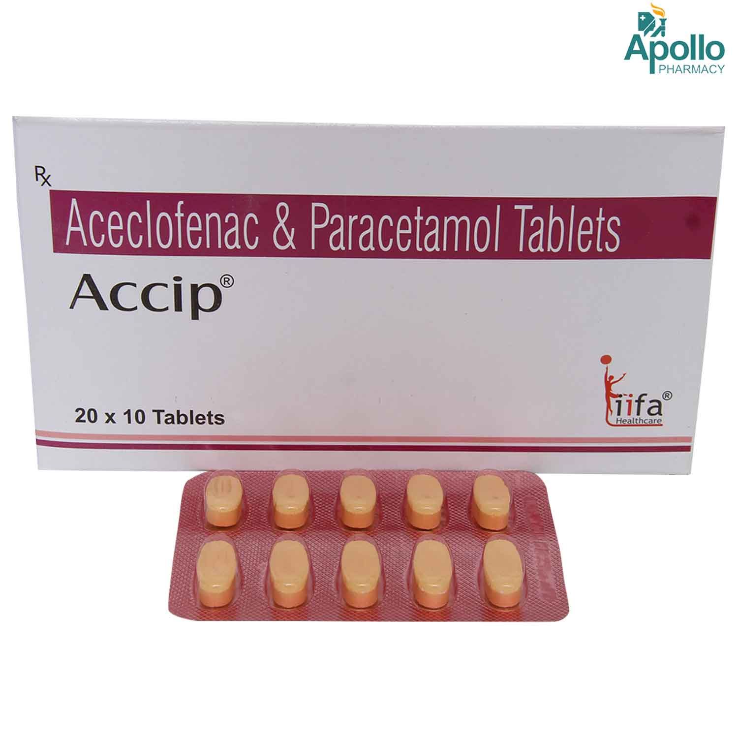 ACCIP TABLET 10'S Price, Uses, Side Effects, Composition - Apollo Pharmacy