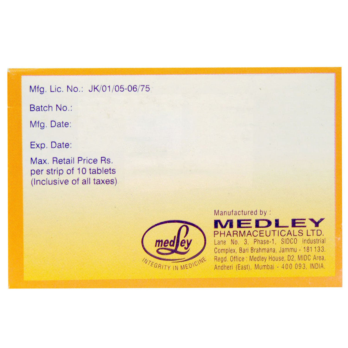 Acenac P Tablet 10's Price, Uses, Side Effects, Composition - Apollo ...