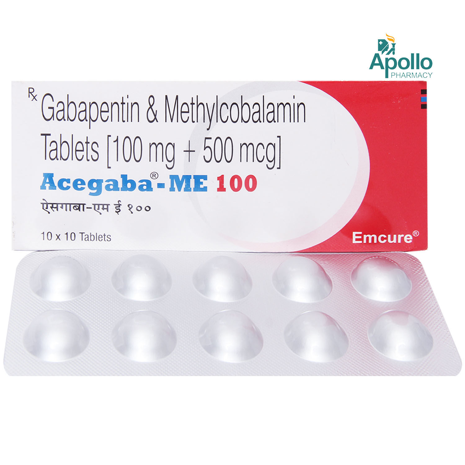 ACEGABA ME 100MG TABLET Price, Uses, Side Effects, Composition - Apollo ...