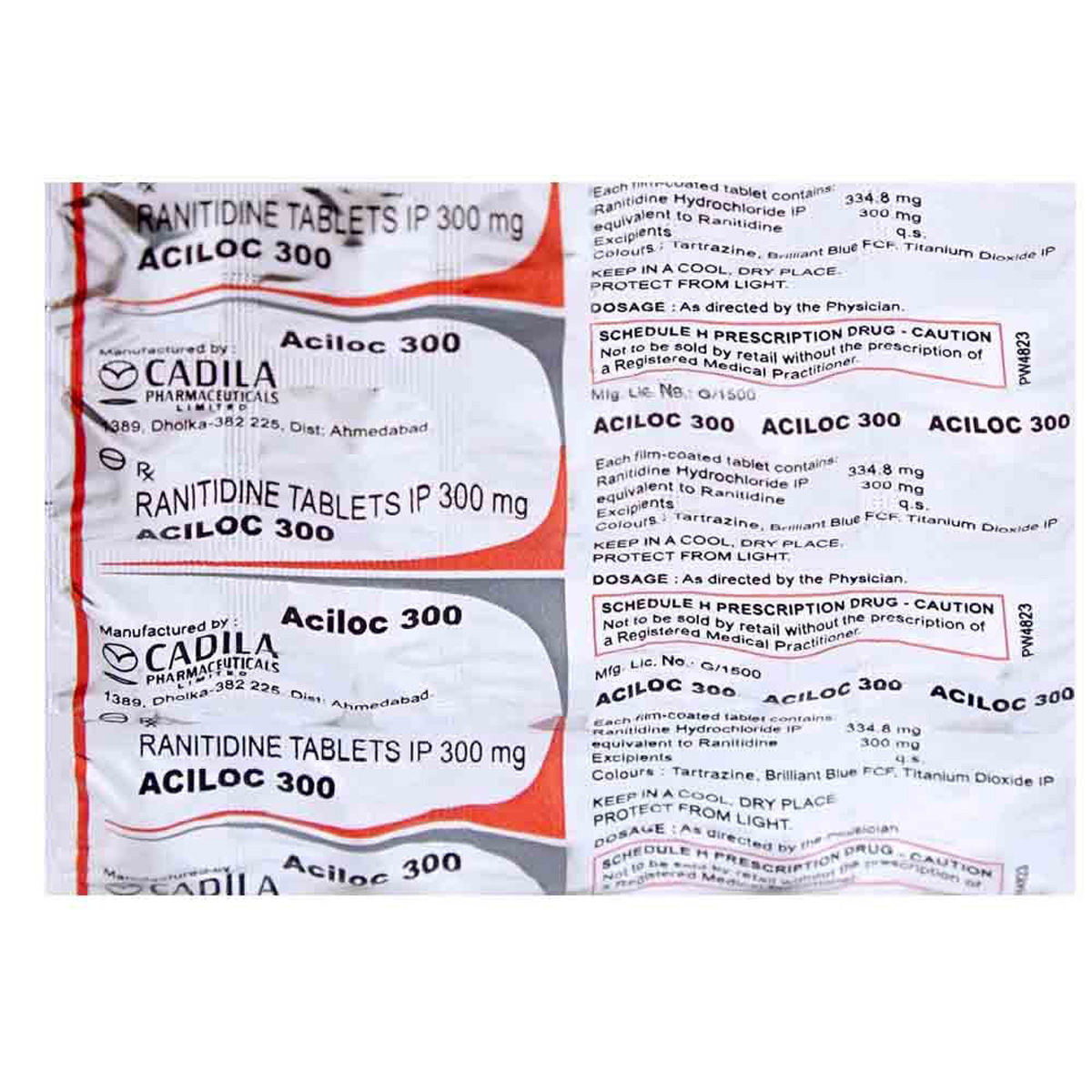 Aciloc 300 Tablet 20's Price, Uses, Side Effects, Composition - Apollo ...