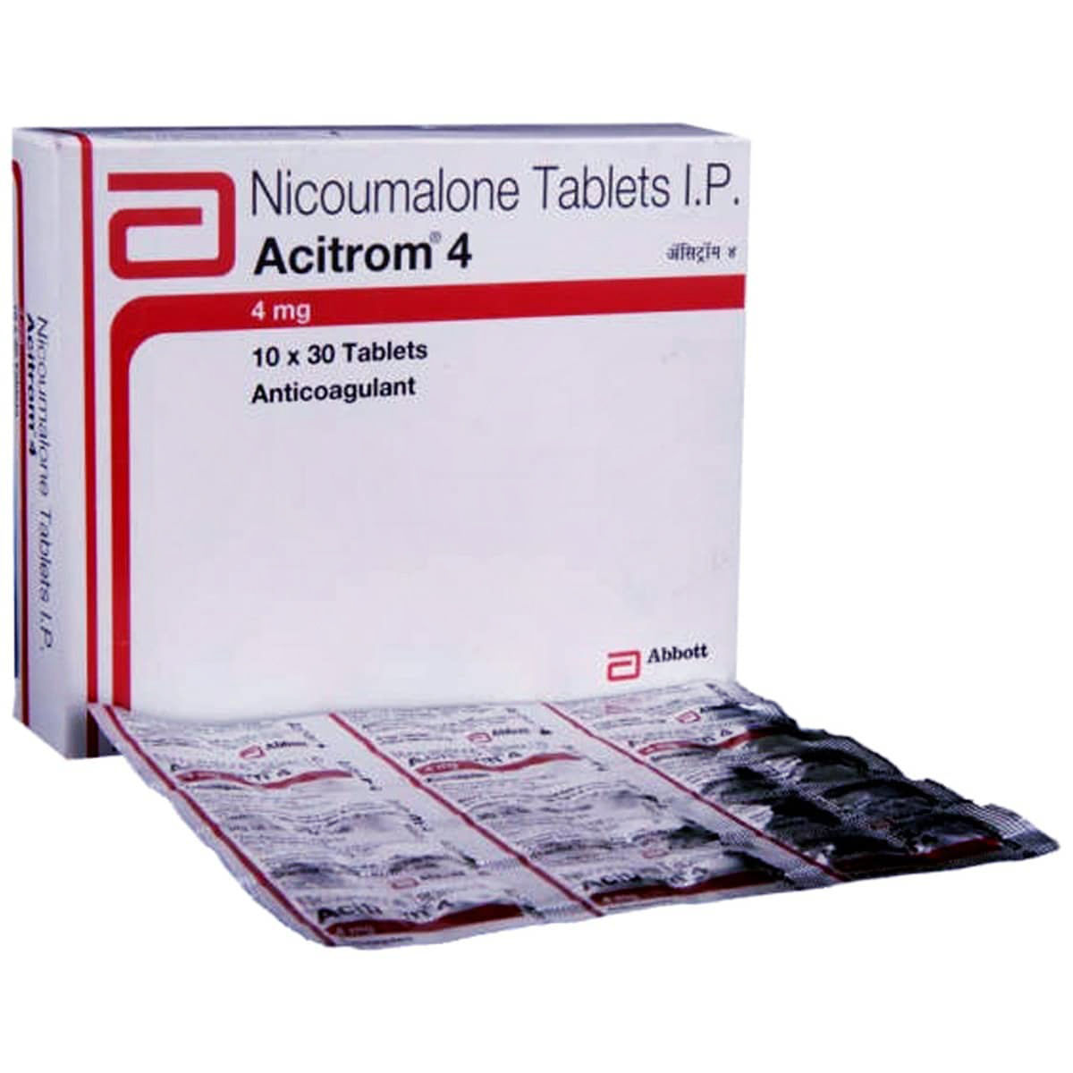 Acitrom 4 Tablet 30's Price, Uses, Side Effects, Composition - Apollo ...