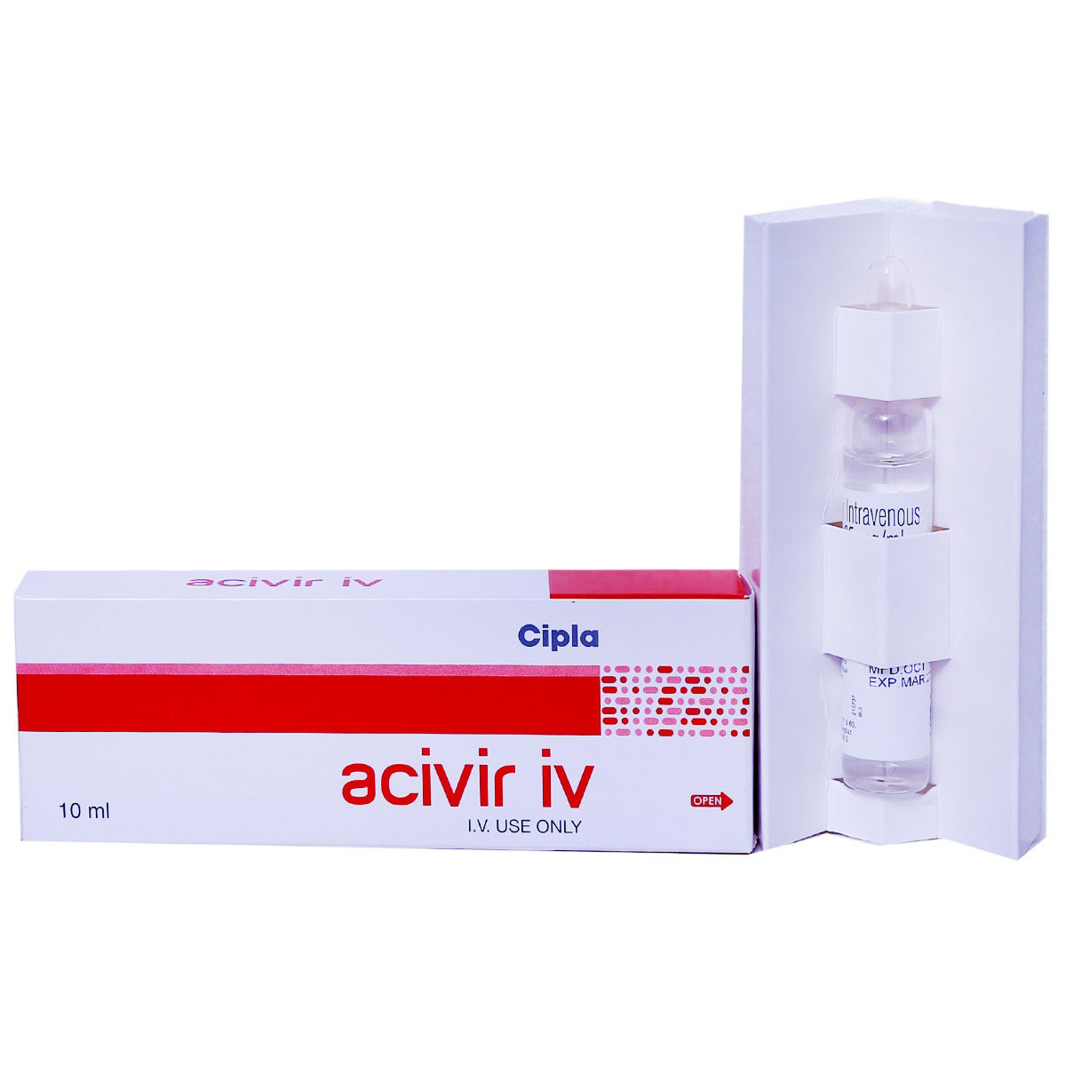ACIVIR 25MG I.V INJECTION 10ML Price, Uses, Side Effects, Composition ...