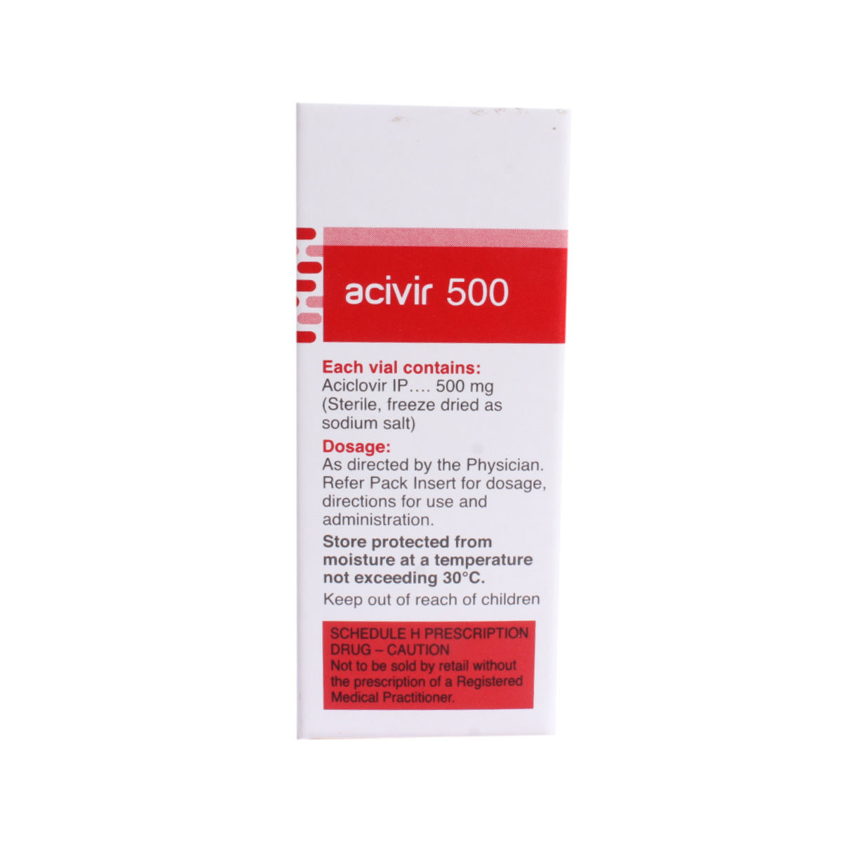 Acivir 500mg Infusion Price, Uses, Side Effects, Composition - Apollo ...