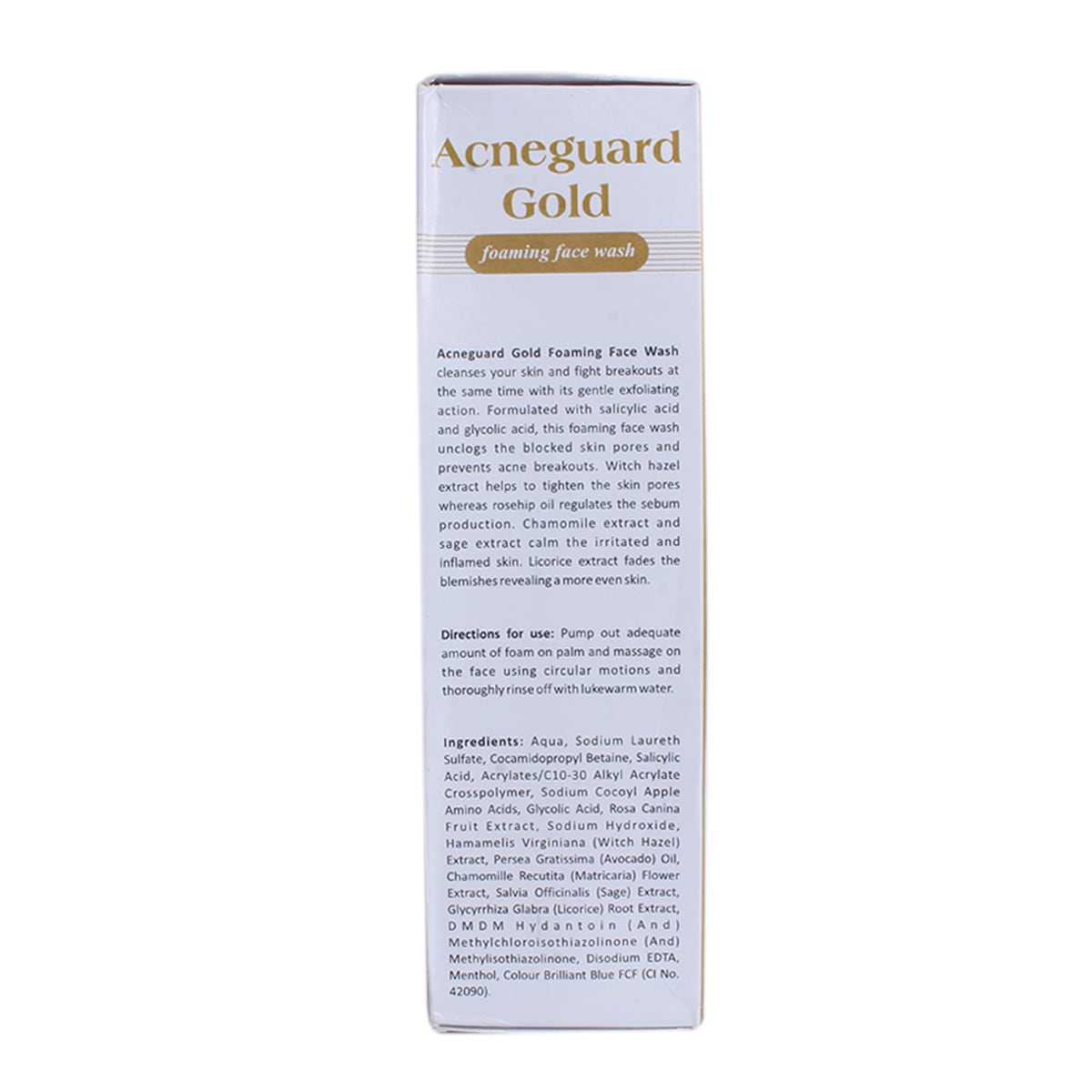 Acneguard Gold Foaming Face Wash 150ml Price, Uses, Side Effects ...