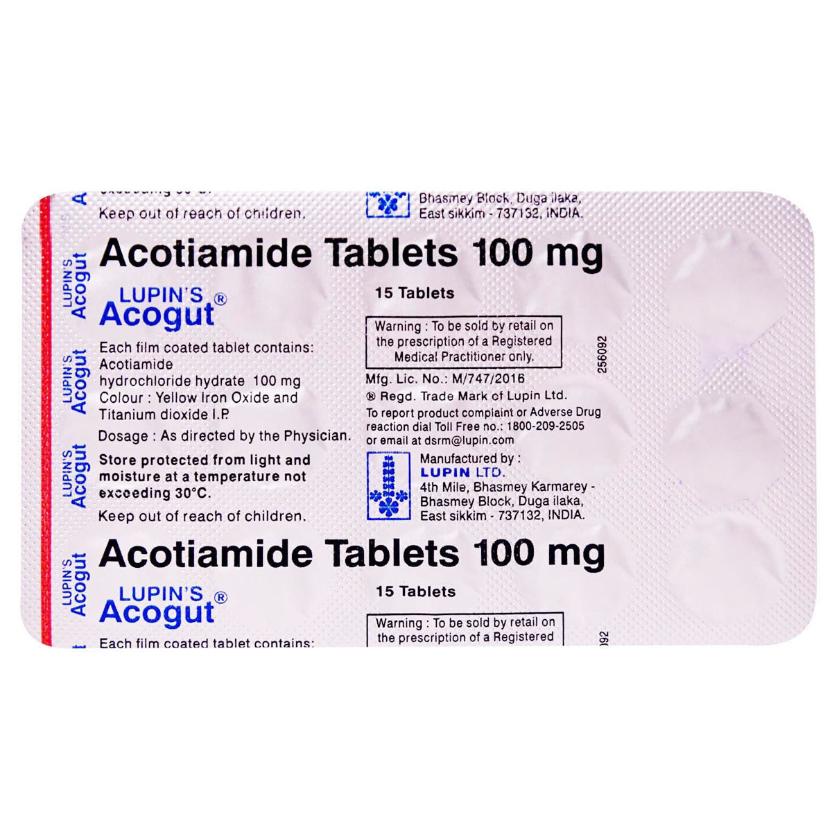 Acogut Tablet 15's Price, Uses, Side Effects, Composition - Apollo Pharmacy