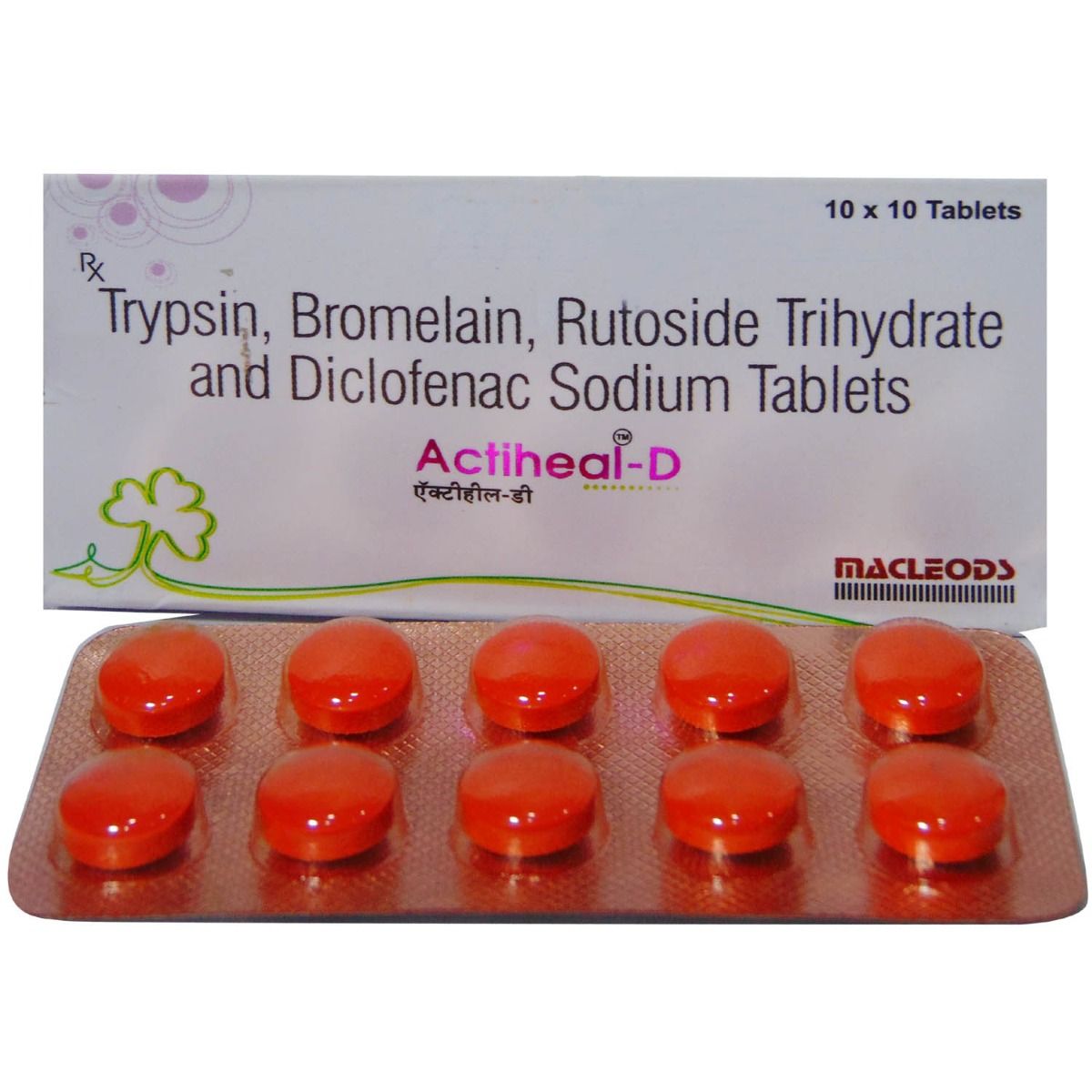 Actiheal D Tablet 10's Price, Uses, Side Effects, Composition - Apollo ...