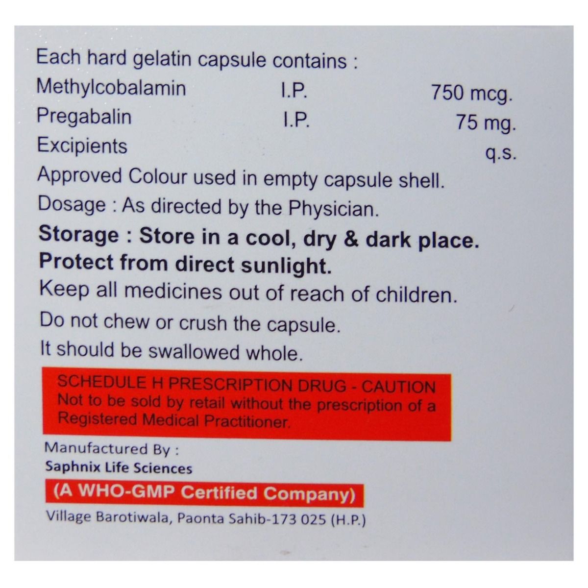ACTOVIS PG CAPSULE Price, Uses, Side Effects, Composition - Apollo Pharmacy