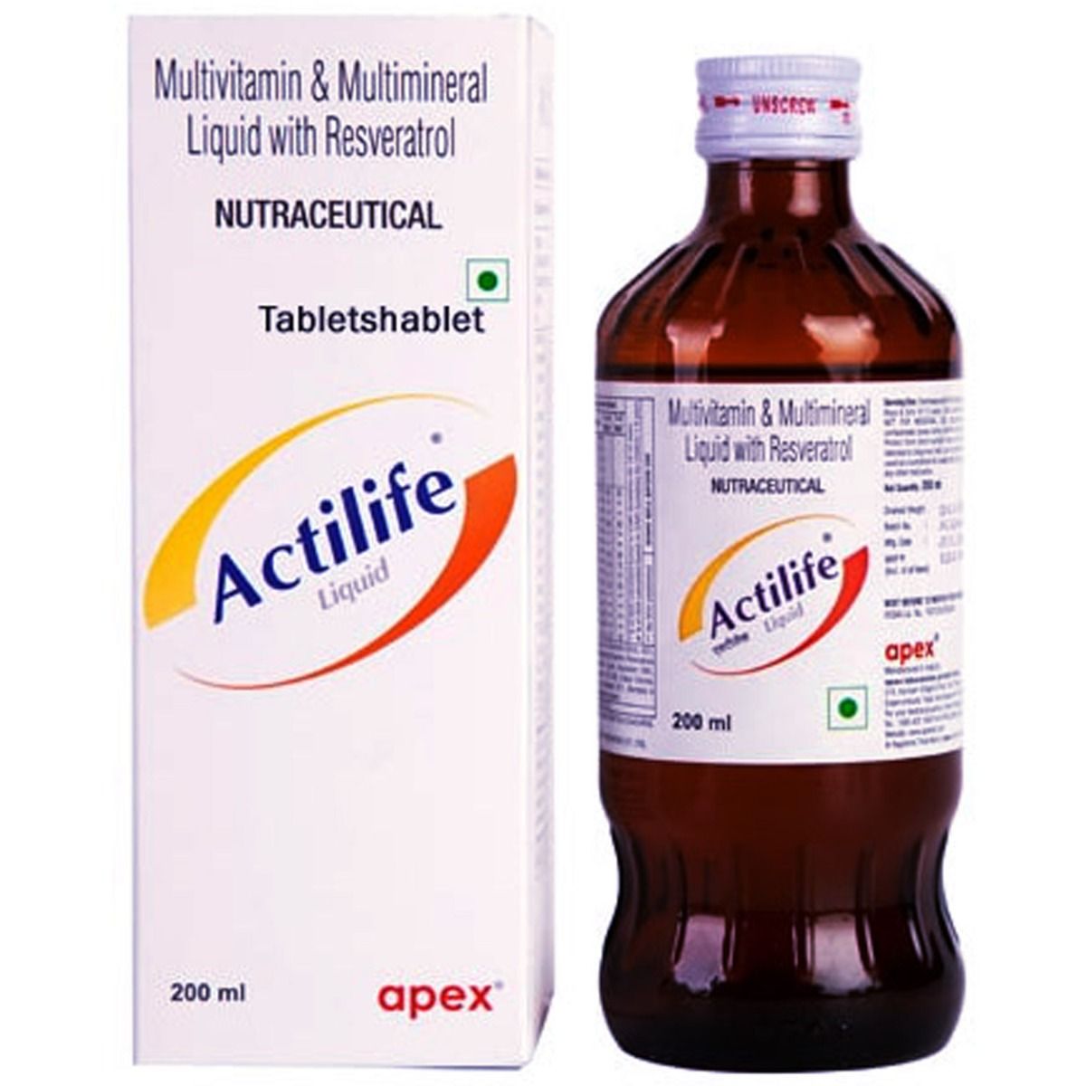 Actilife Liquid 200 ml Price, Uses, Side Effects, Composition - Apollo ...